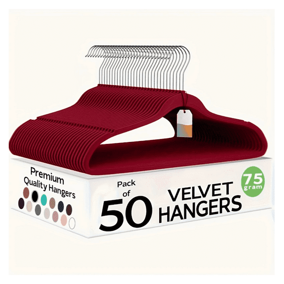 Space-Saving Velvet Hanger - Walmart.com