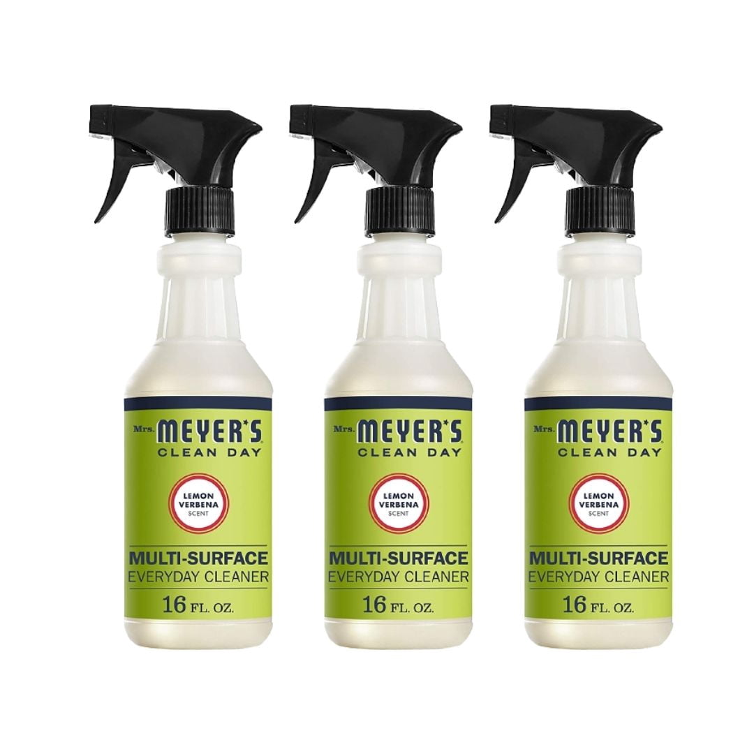 Mrs. Meyer's Clean Day Multi-Surface Cleaners, Lemon, 16 Fluid Ounce, 3 ...