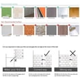 5Sheet PET Self-Adhesive Mark Pattern Paper Wall Stickers for Shelf ...