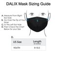 DALIX Cotton Face Mask Reuseable Washable in Black Made in USA - XXS-XS ...