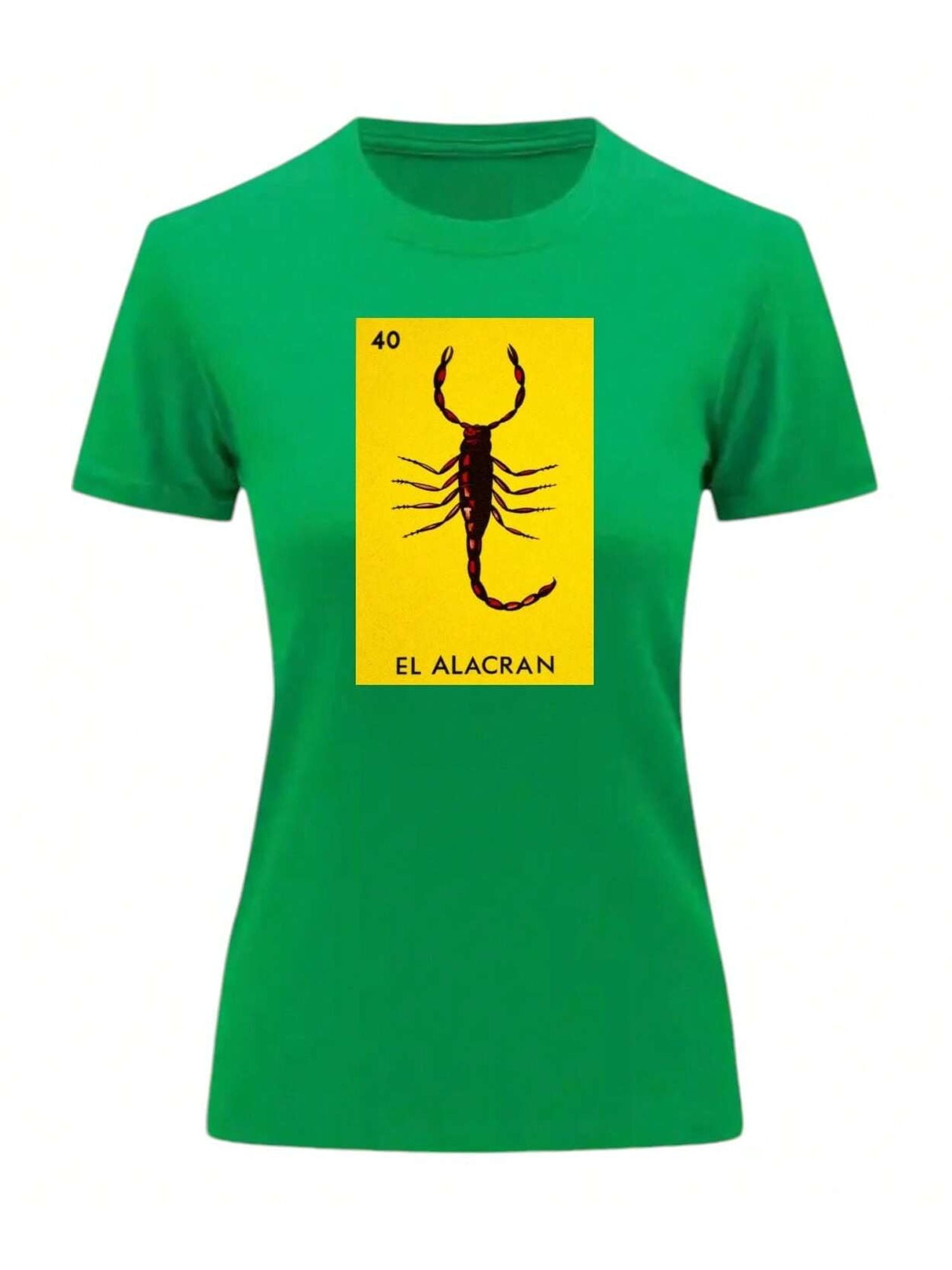 Playera Blusa de El Alacran De La Loteria Mexicana Tradicion Mexicana ...