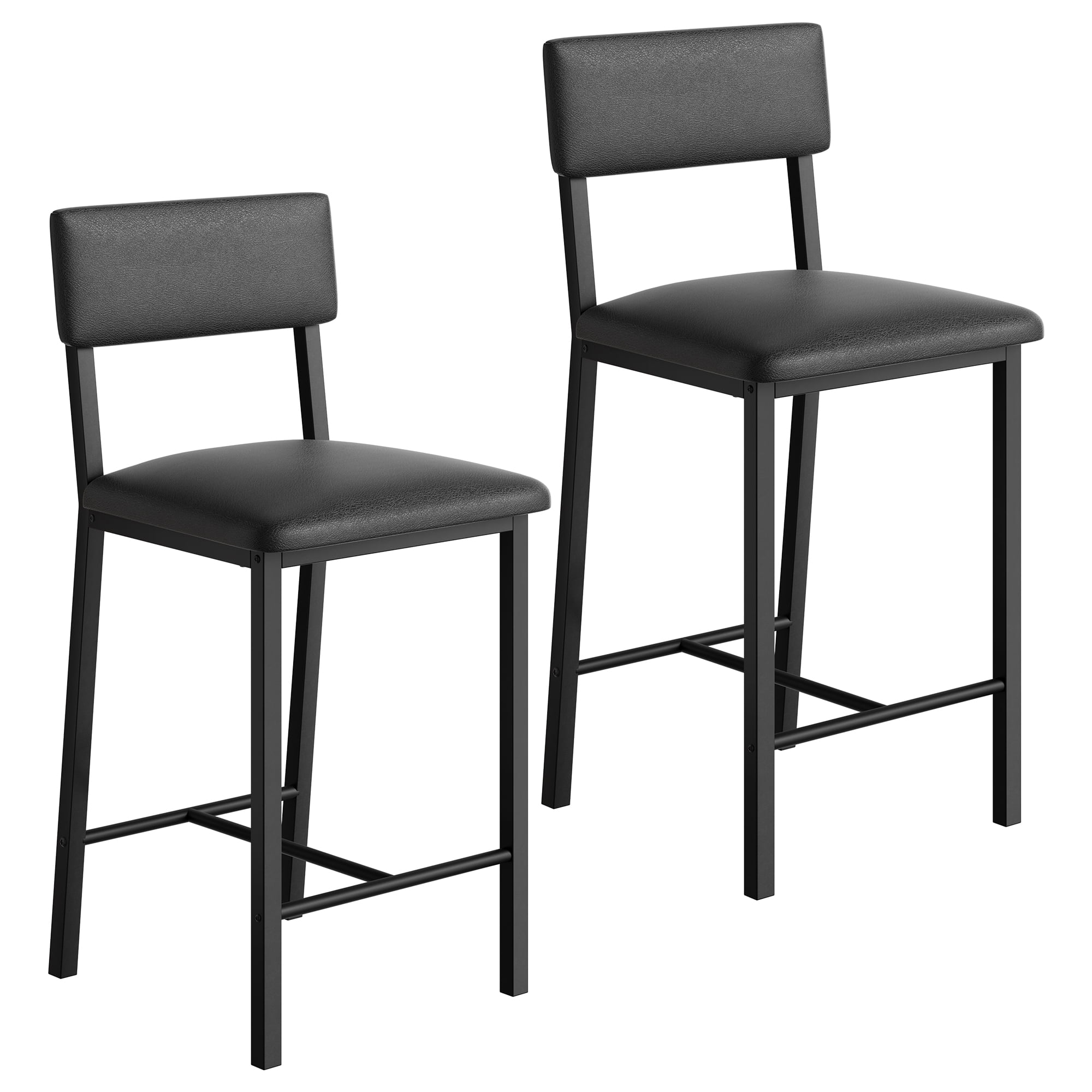 Click here for Tropow Set Of 4 Bar Stools - Upholstered Counter H... prices