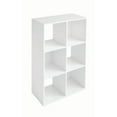Mainstays 6 Cube Storage Organizer, White - Walmart.com