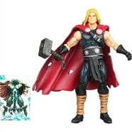 Marvel Avengers Mighty Battlers Hammer Slinging Thor Action Figure ...