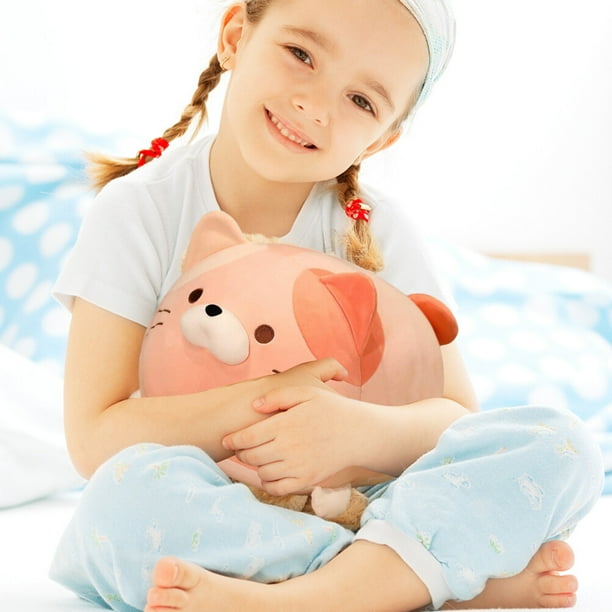 fastboy Cat Plush Pillow Fat Cat Stuffed Animals Plushie Pillows Toy ...