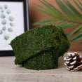 Efavormart 2" Wide | 4 Ft Green Preserved Moss Ribbon Rolls For Gift ...