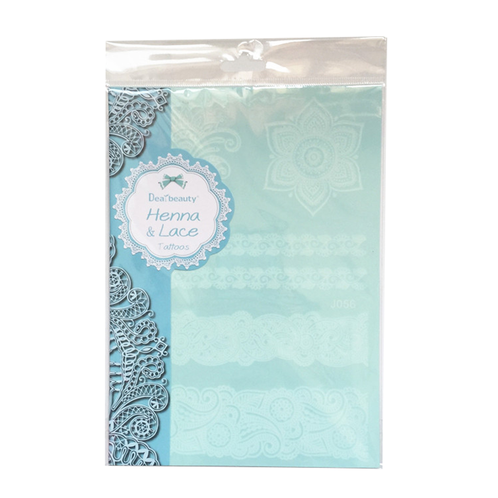 Trayknick Tattoo Stickers,Body Tattoo Charming Safe Paper White Lace ...