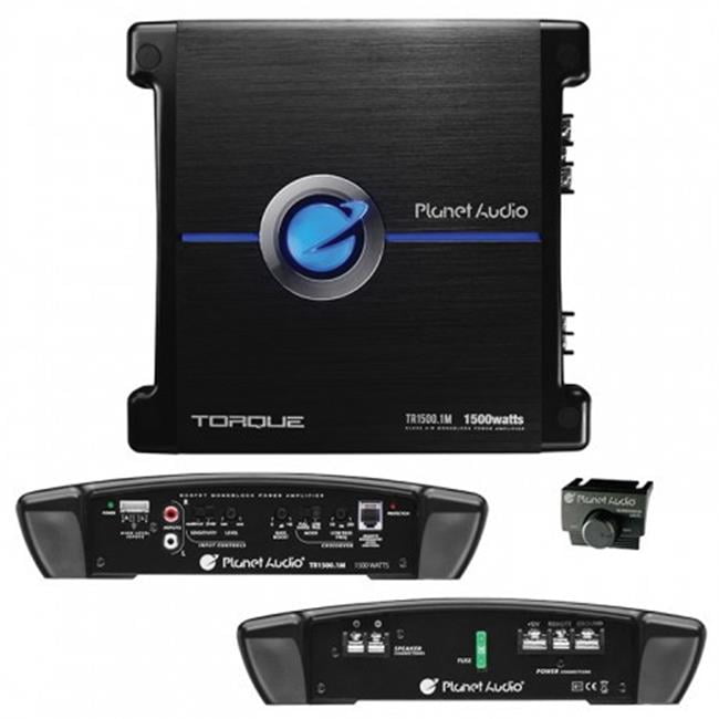 Planet Audio 1500W Power Class A & B Monoblock Power Amplifier 2 ohm ...