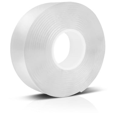 Multi-Purpose Nano Double-Sided Tape – 50 Clear Adhesive Strips for ...