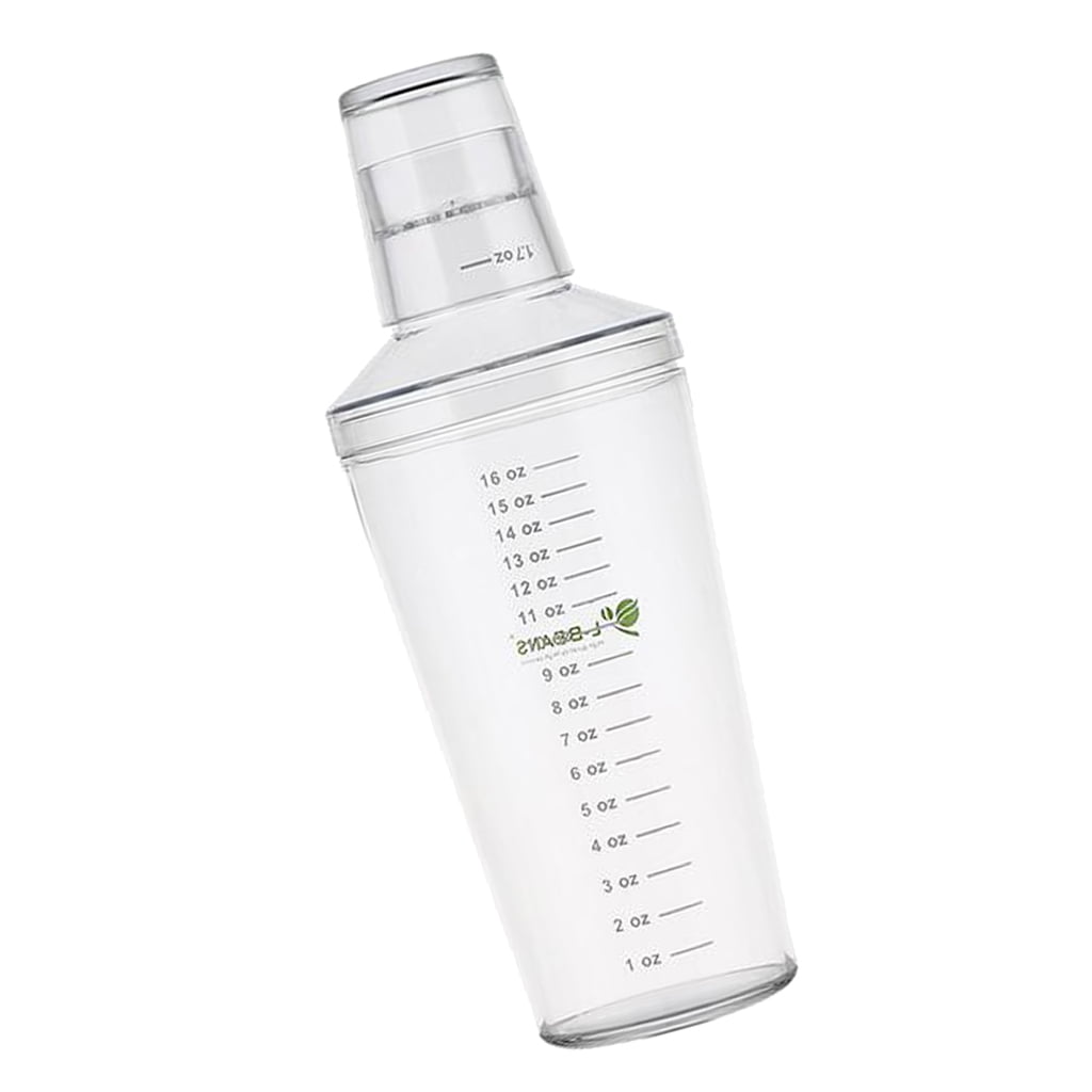 Plastic Cocktail Shaker Bar Shakers Home Bar Drink Alcohol Wine Liquor ...