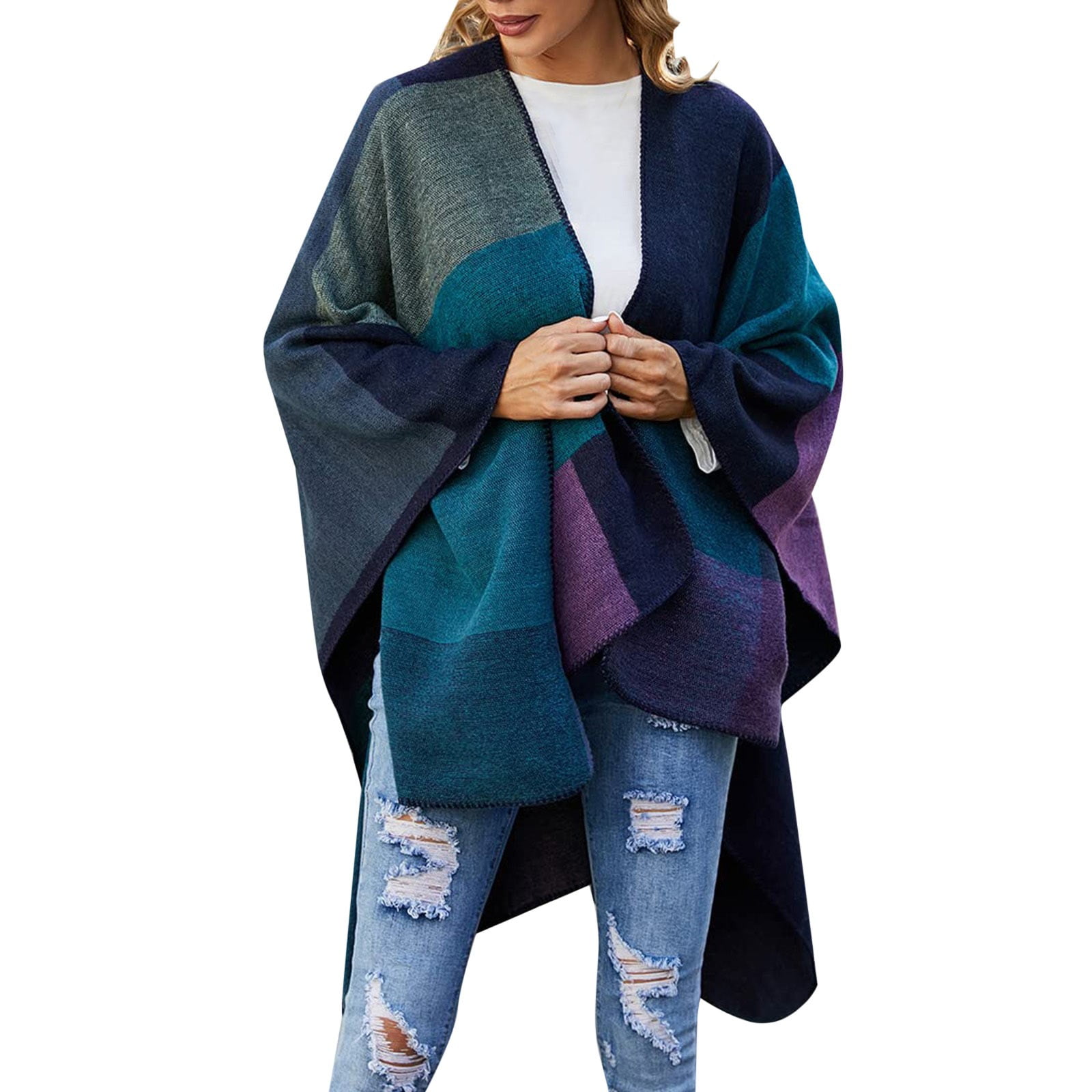 Click here for Gdreda Womens Shawl Wrap Open Front Boho Cardigan... prices