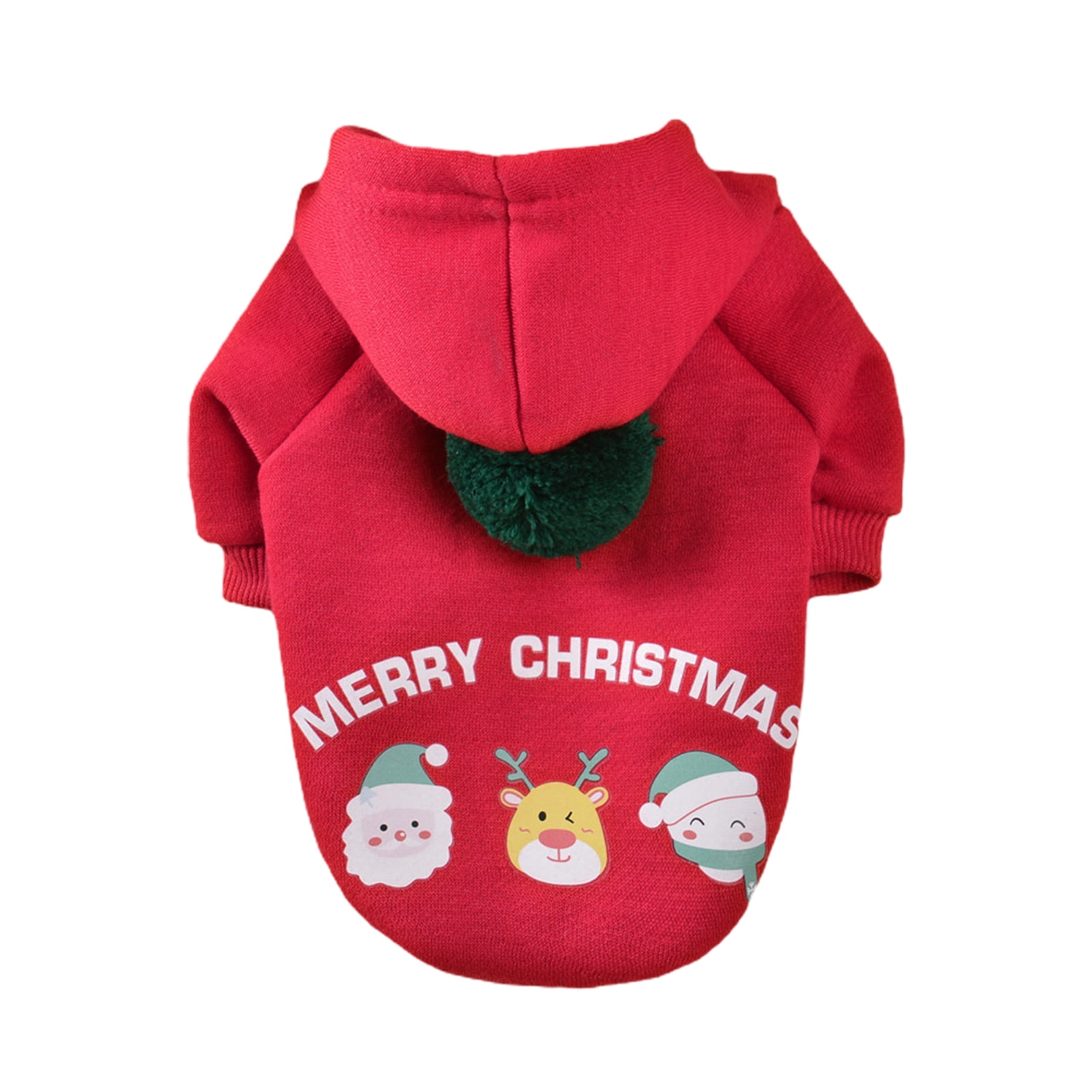 Pet Sweater Fur Ball Decoration Print - Soft Comfortable Keep Warm ...