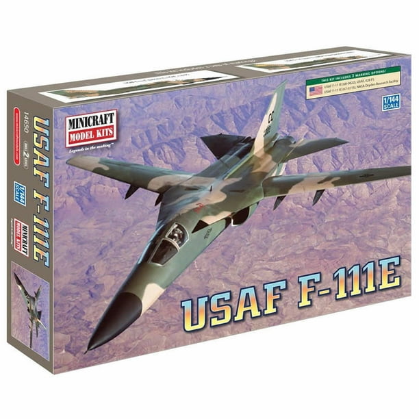 F-111 1/144 Scale Plastic Model Kit Minicraft - Walmart.com - Walmart.com