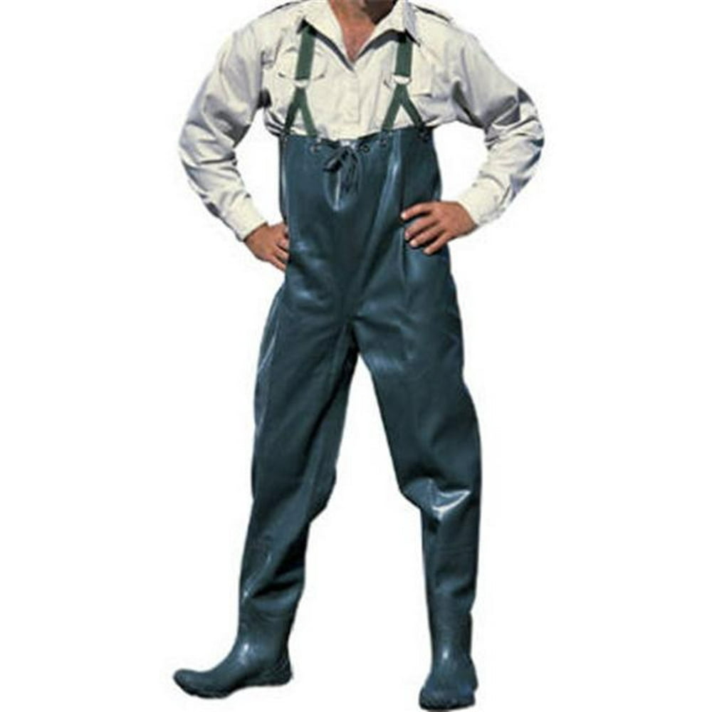 Wenzel 713099 Men's Heavy Duty Rubber Chest Waders - 9 - Walmart.com ...