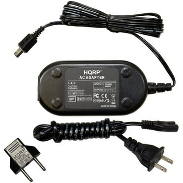 HQRP AC Power Adapter for Sony HandyCam DCR-SR68 DCR-SR88 DCR-SX43 DCR-SX44 HDR-TD10 HDR-HC3E ...