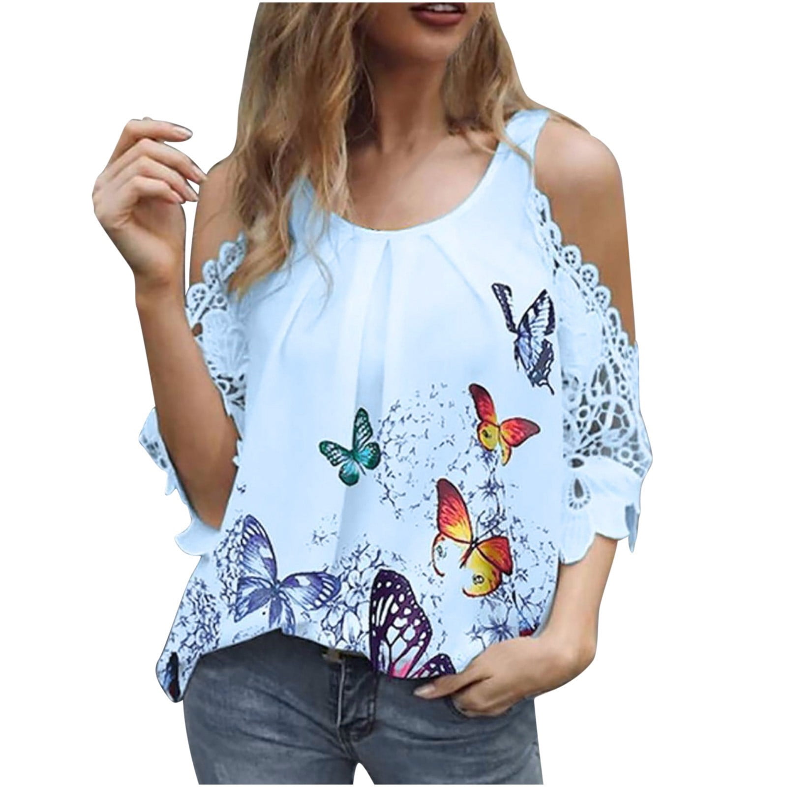 Butterfly Cut Out Shirt