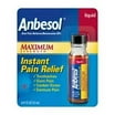 Anbesol Liquid Maximum Strength Instant Oral Pain Relief (Pack of 4 ...