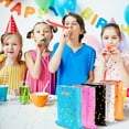 10Pcs Birthday Party Favor Bags, Candy Birthday Goodie Bags in 5 Colors ...