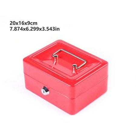 Mini Petty Cash Money Box Stainless Steel Security Lock Lockable | Walmart Canada