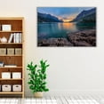 St. Mary Lake, Glacier National Park, MT - Wrapped Canvas Print Wall ...
