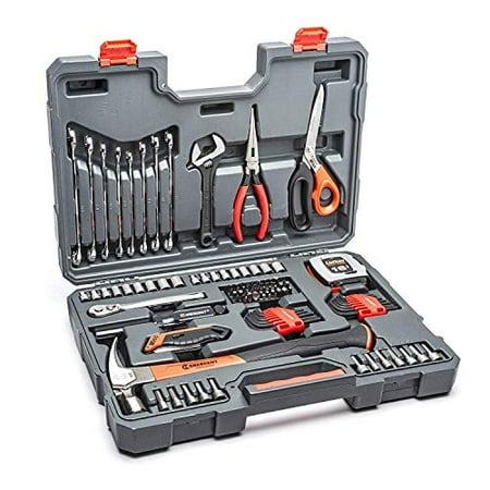 Crescent 101 Piece General Purpose Tool Set, SAE & Metric - CTK101 ...