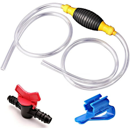Siphon Pump Fuel Hand Pump for Gasoline Gas Oil Fuel Petrol Diesel ...