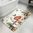 3.94'x5.25' Area Rug for Bedroom, Spring Mushrooms Non Slip Soft Small ...