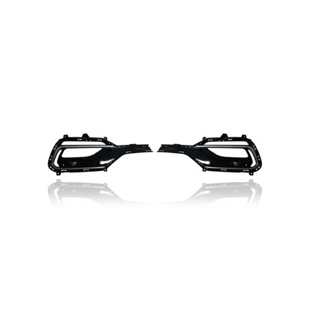 Fog Light Cover - Compatible/Replacement for '17-18 Hyundai Santa Fe ...
