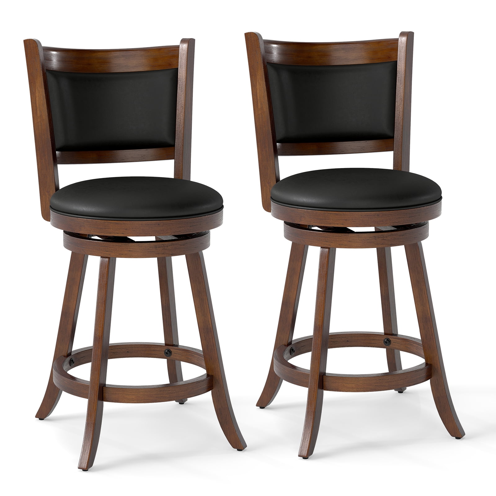 Click here for Costway Set Of 2 24 Swivel Counter Stool Dining Ch... prices