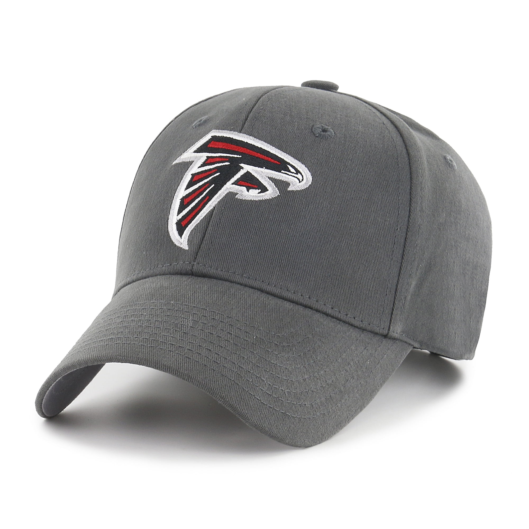 Fan Favorite NFL Charcoal Basic Adjustable Hat, Atlanta Falcons ...