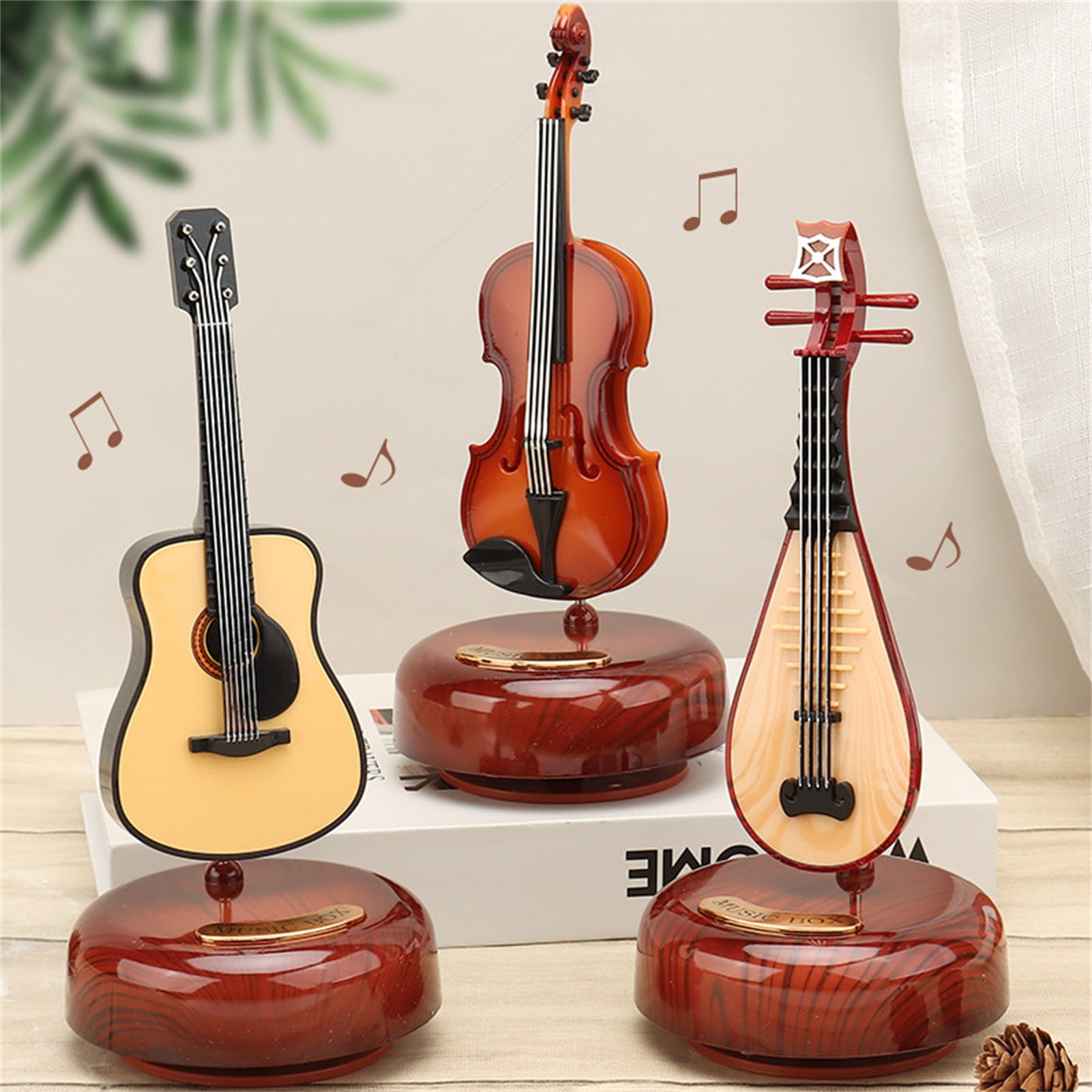 Rotating music box store