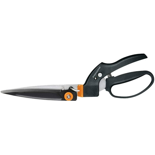 Fiskars Garden 392171-1002 Swivel Grass Shears, Black/Orange - Walmart ...