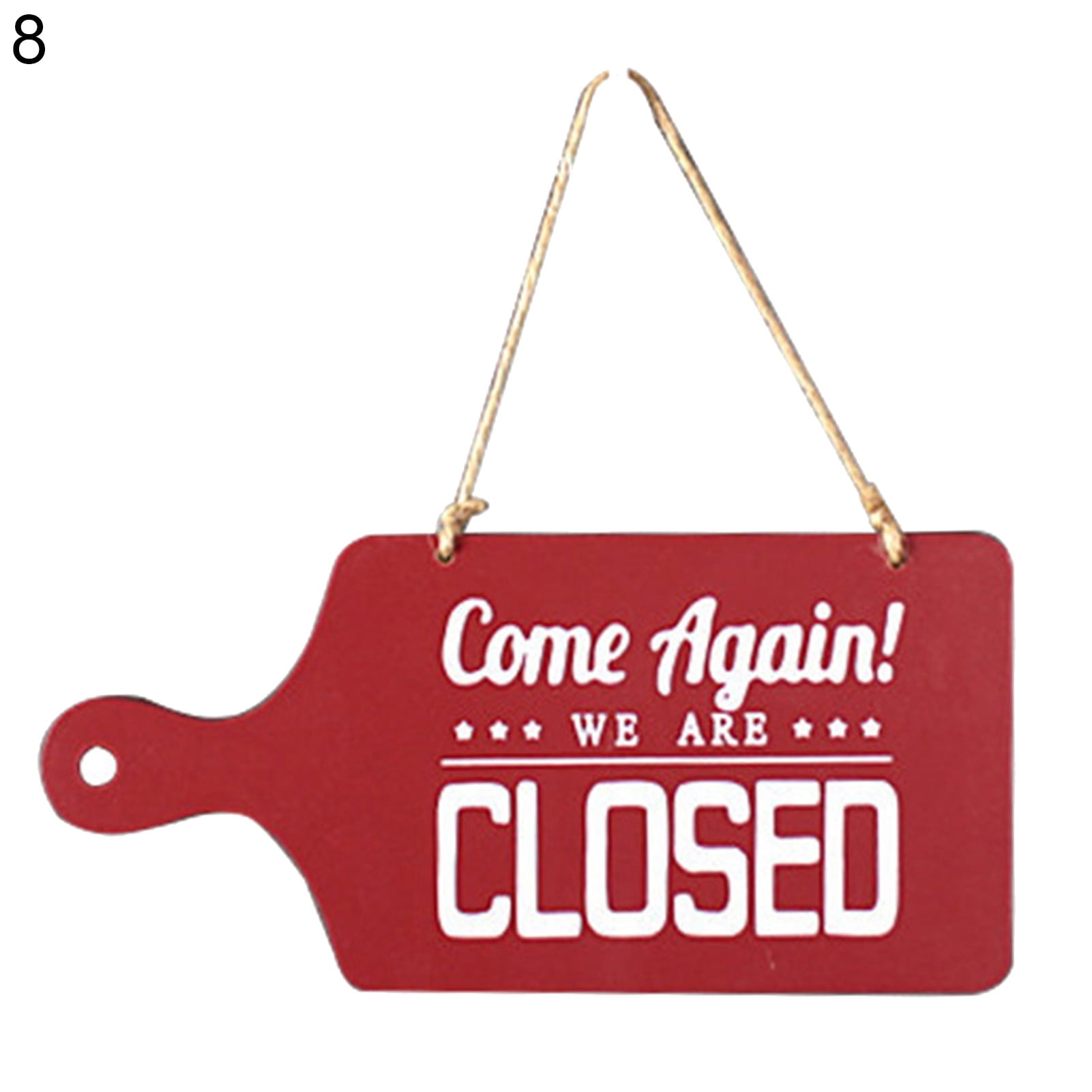 Grandest Birch Door Sign Double Sided Painting Letter Printing ...