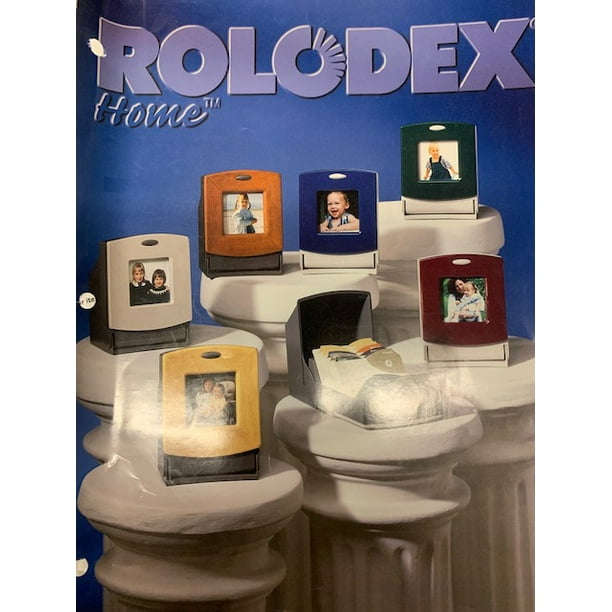 Rolodex Photo Frame Card File, Light Oak - Walmart.com