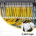 100sheets Self-Adhesive Cable Labels Wire Markers for Organizing ...
