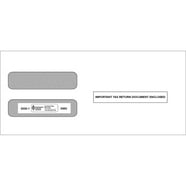 Envelopes.com #10 Double Window Envelope (4-1/8" x 9-1/2"), 24 lb with ...