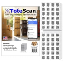 ToteScan, QR Labels for Organization, Moving, Storage, Unique ID ...