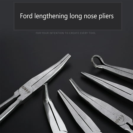Long Nose Plier Small Pincher Metal Nipper Craftsmanship Non-slippery ...