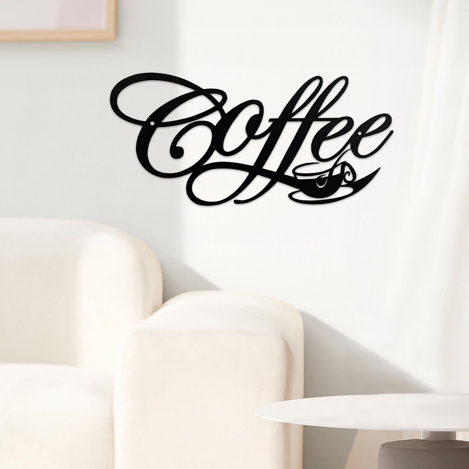 Click here for Elodie Metal Coffee Sign Wall Decor Coffee Letter... prices