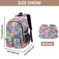 ALAZA Retro Palm Tree-a1 Print Student Backpack School Bookbag Large ...
