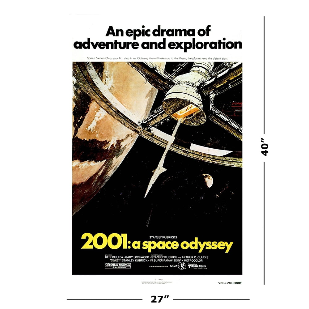 2001 Space Odyssey Movie Poster