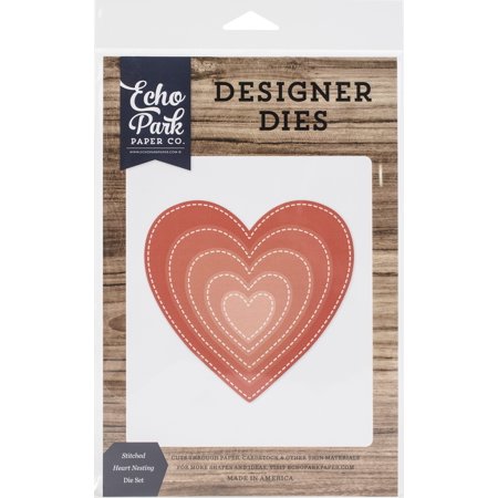 Echo Park Nesting Dies-Stitched Heart | Walmart Canada