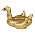 Swimline Vinyl Inflatable Giant Rideable Pool Float, Gold - Walmart.com