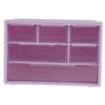 Multi-function Desk Organizer Office Holder Bag Machine Travel Purple ...