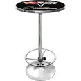 Trademark Corvette C2 42" Pub Table, Chrome/Black - Walmart.com