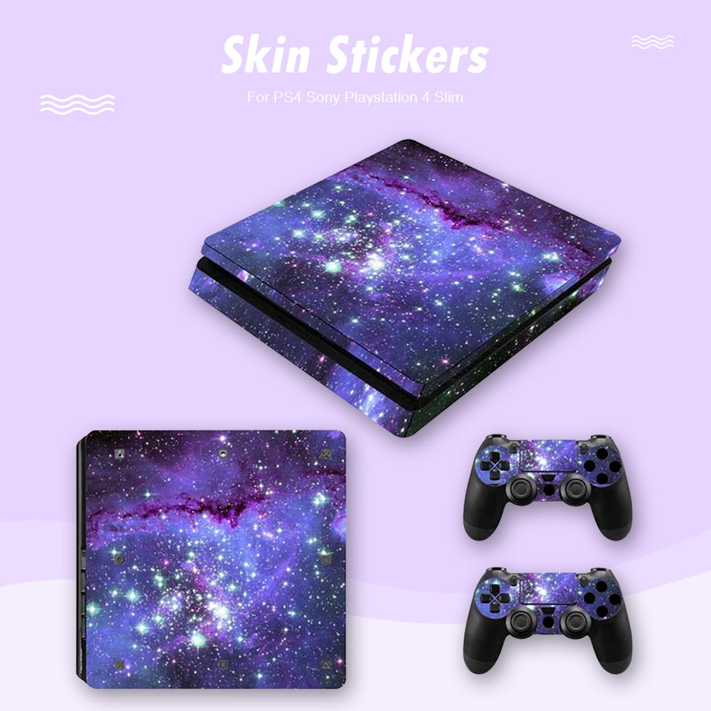 Skin Sticker for PS4 Slim Decal for Sony Playstation 4 Slim Console ...