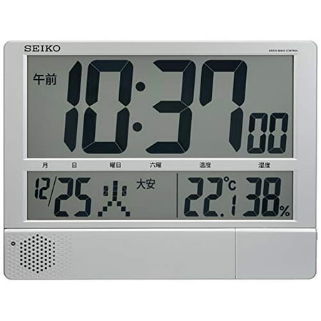 Seiko Clock Wall Clock, Table Clock, Radio Wave, Digital Program ...