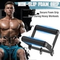 V Bar Landmine Row Attachment T Bar Handle for Barbell Bars, Solid Mine ...