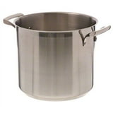 Browne Foodservice Thermalloy Stainless Steel Deep Stock Pot | 12 Qt ...
