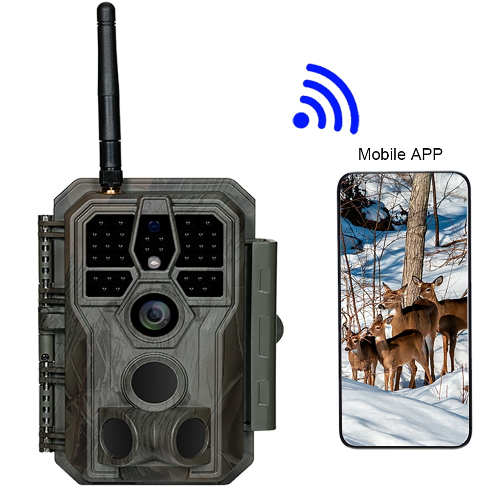 GardePro WiFi Hunting Trail Cameras 32 Memapixels 1080P 30fps Video 120 ...